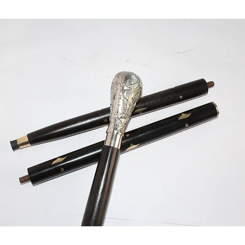 5MOONSUN5’s Vintage Brass Handle Victorian Telescope Head Fold-able ...